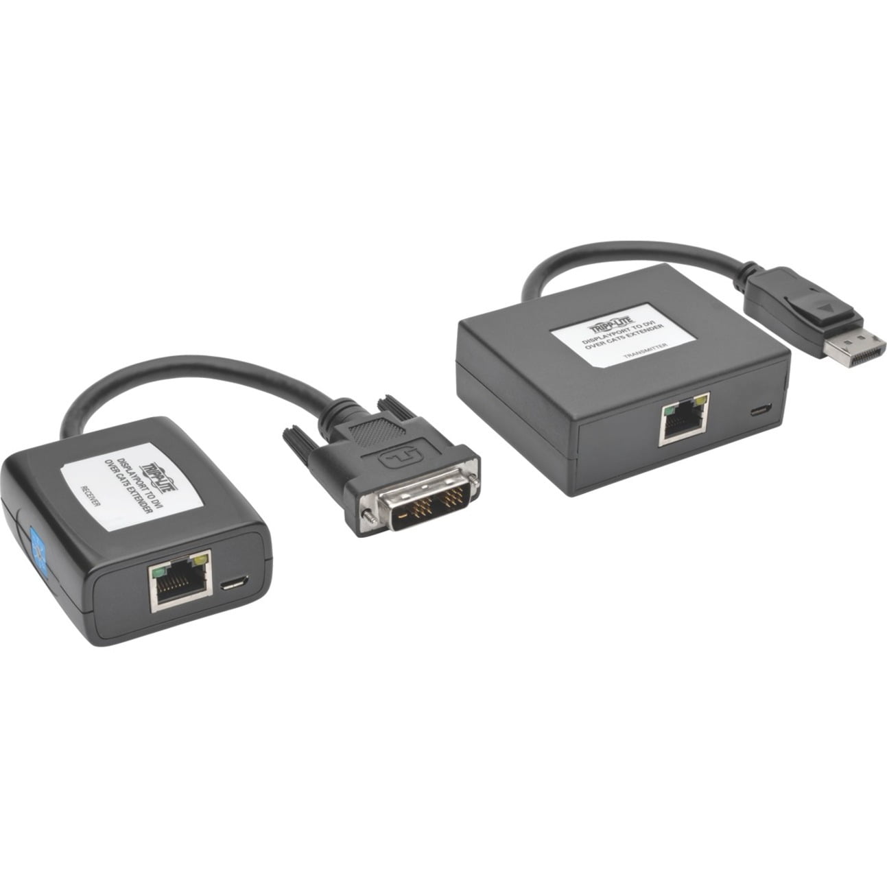 Eaton Tripp Lite Series DisplayPort to DVI over Cat5/6 Active Extender ...