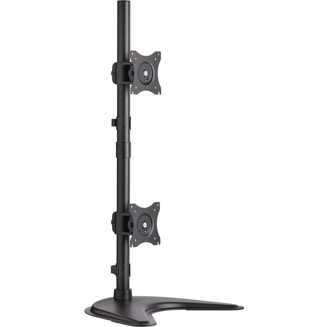 Tripp Lite Dual Monitor Mount Stand/Clamp, Vertical, Swivel & Tilt, 15 ...