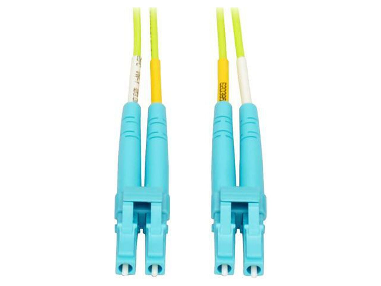 Tripp Lite Duplex Multimode Fiber Patch Cable OM5 LC to LC 50/125 100Gb ...