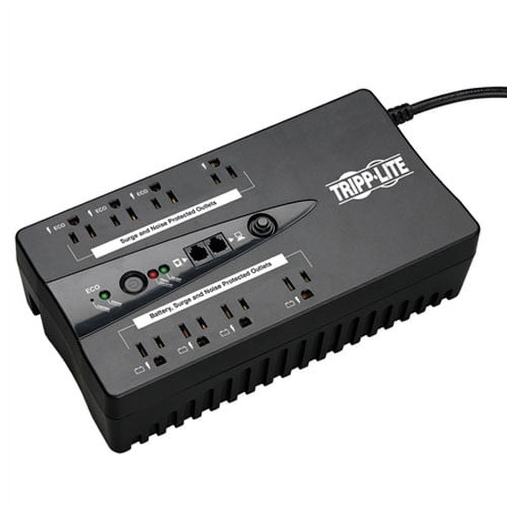 Tripp Lite ECO550UPS 550VA 300W Standby UPS, Surge Protector, Battery ...