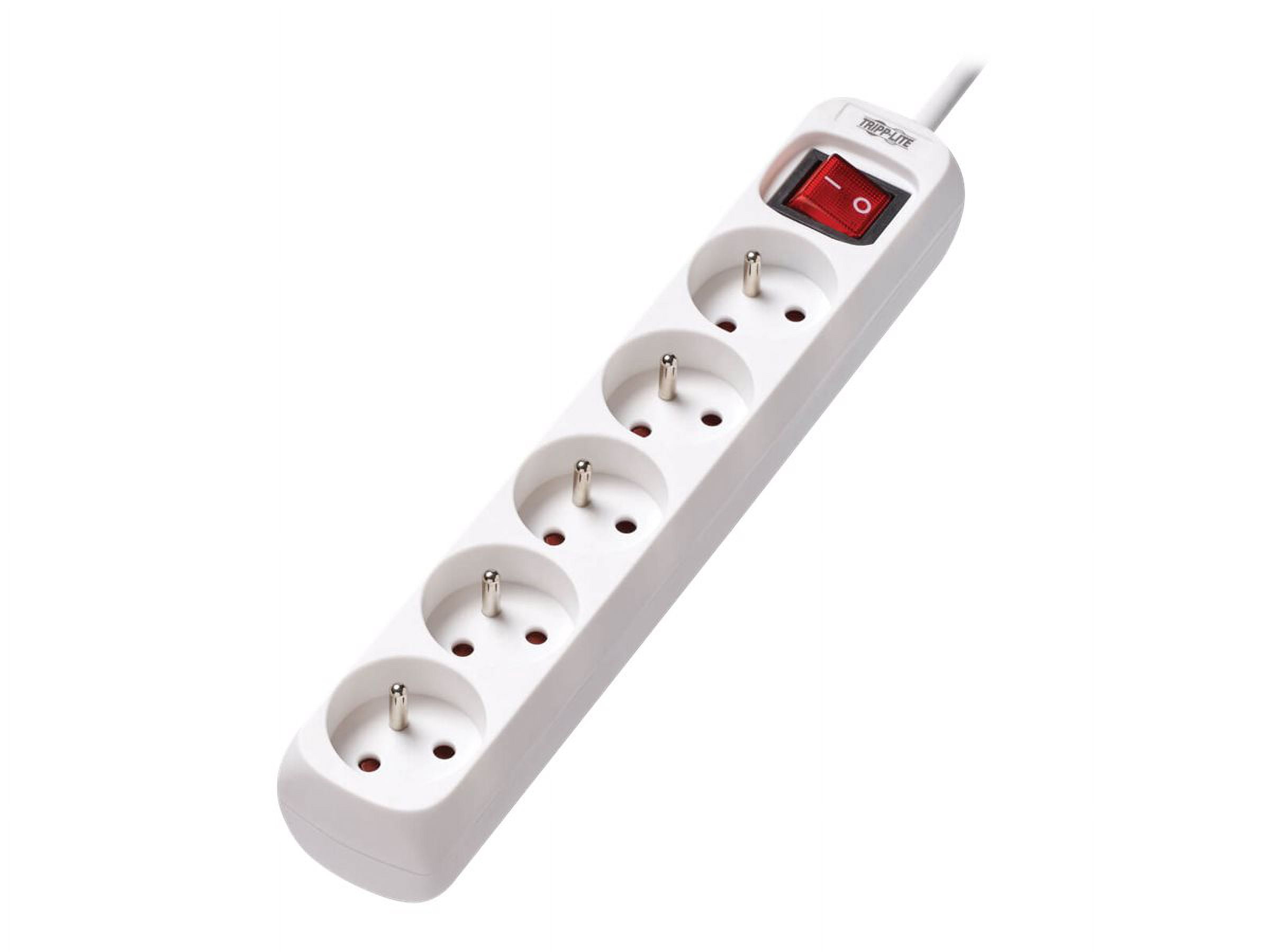 Eaton Tripp Lite Series 5-Outlet Power Strip - French Type E Outlets ...