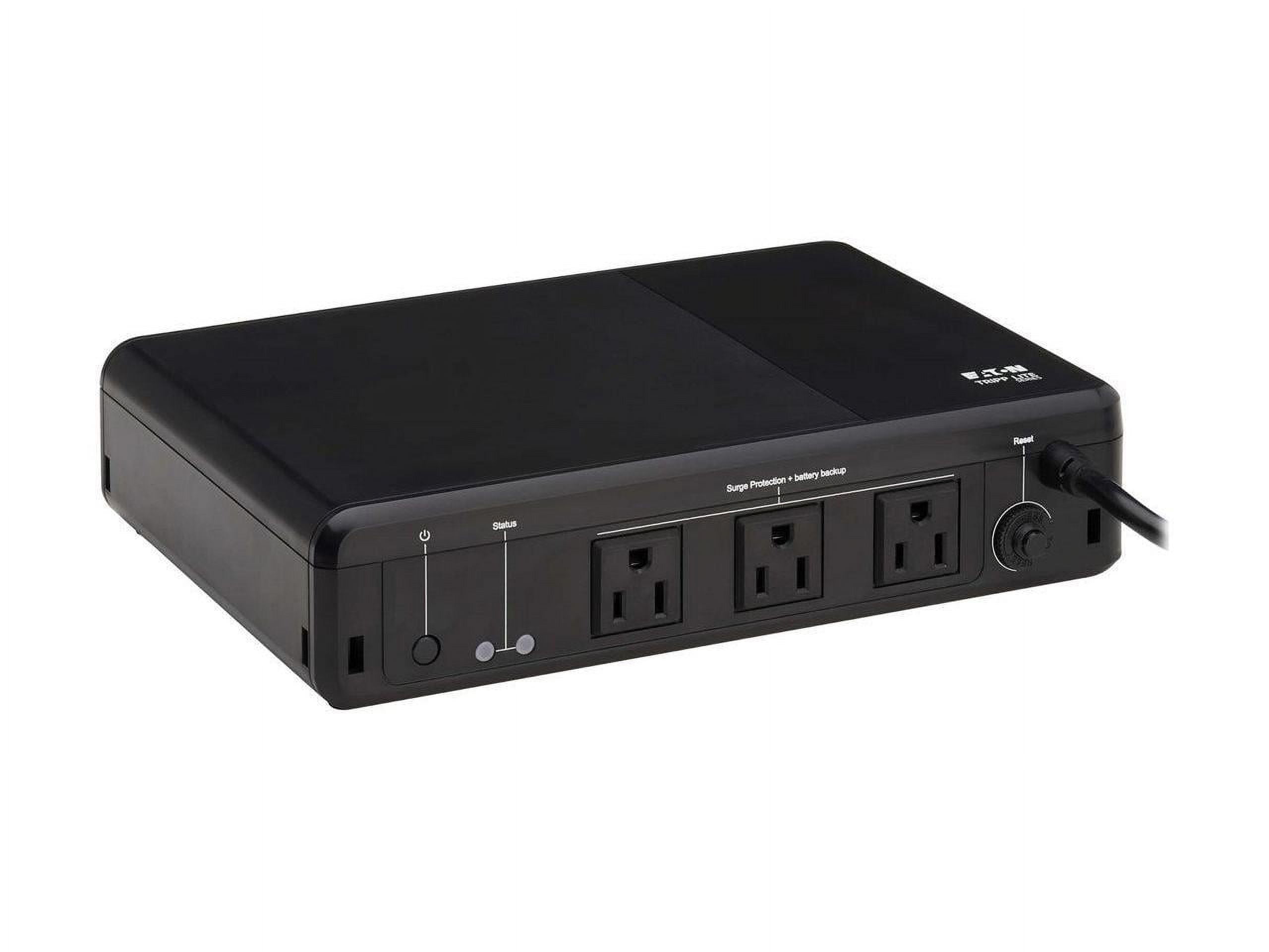 Tripp Lite 350VA 210W 120V Standby UPS 3 Outlets Surge + Battery Backup ...