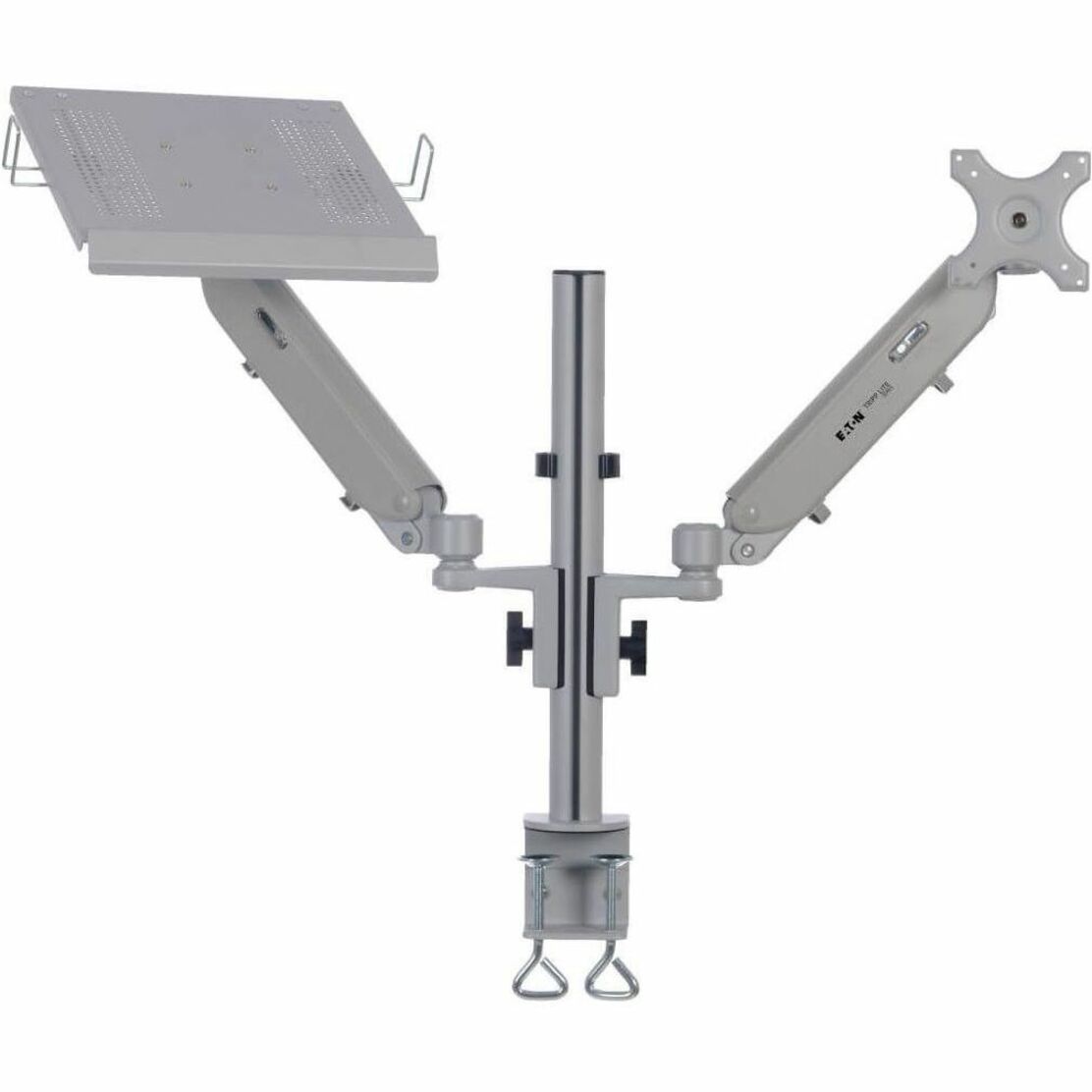 Tripp Lite Full-Motion Desktop Clamp for Laptop and 17-32" Monitor ...