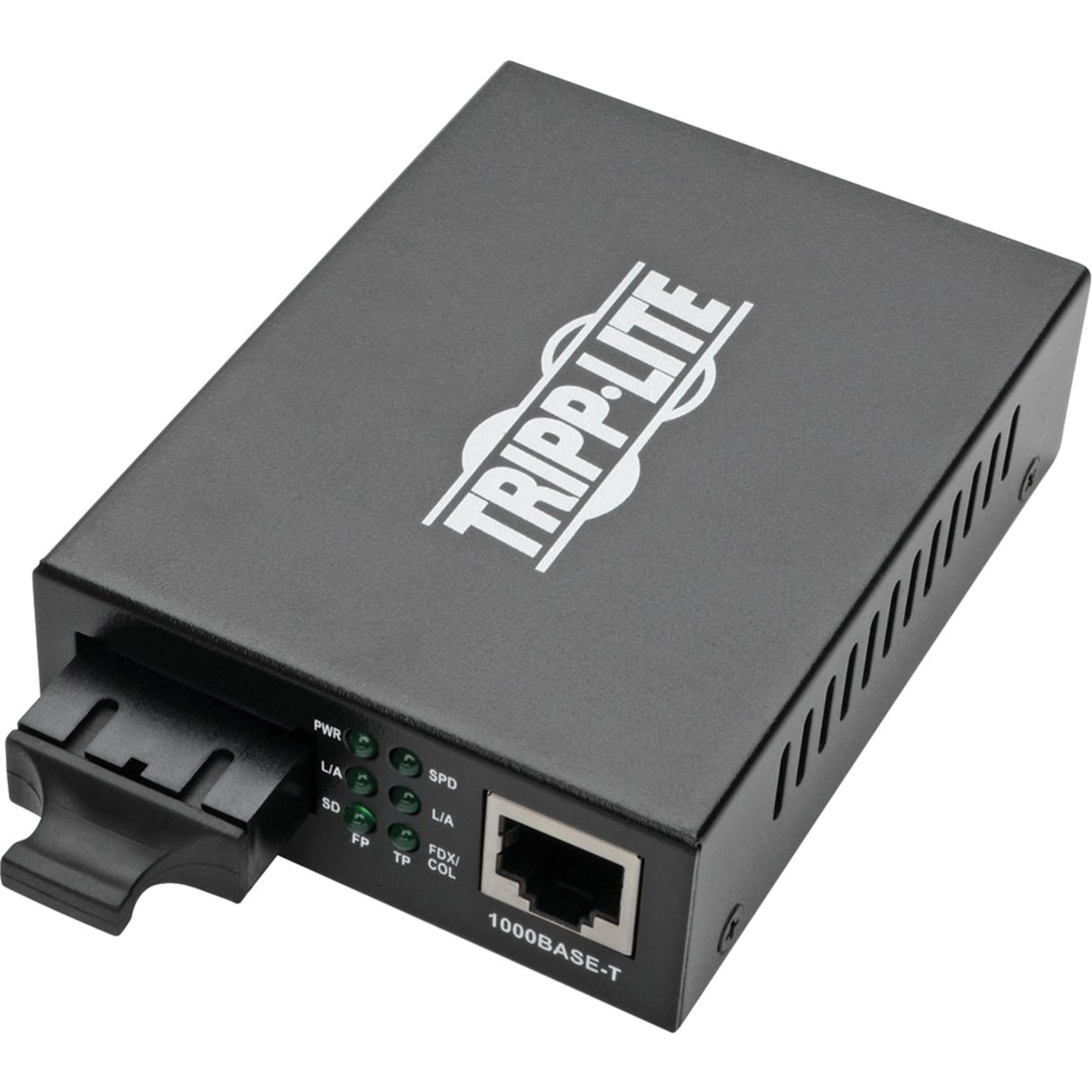 Tripp Lite Gigabit Multimode Fiber to Ethernet Media Converter, 10/100 ...