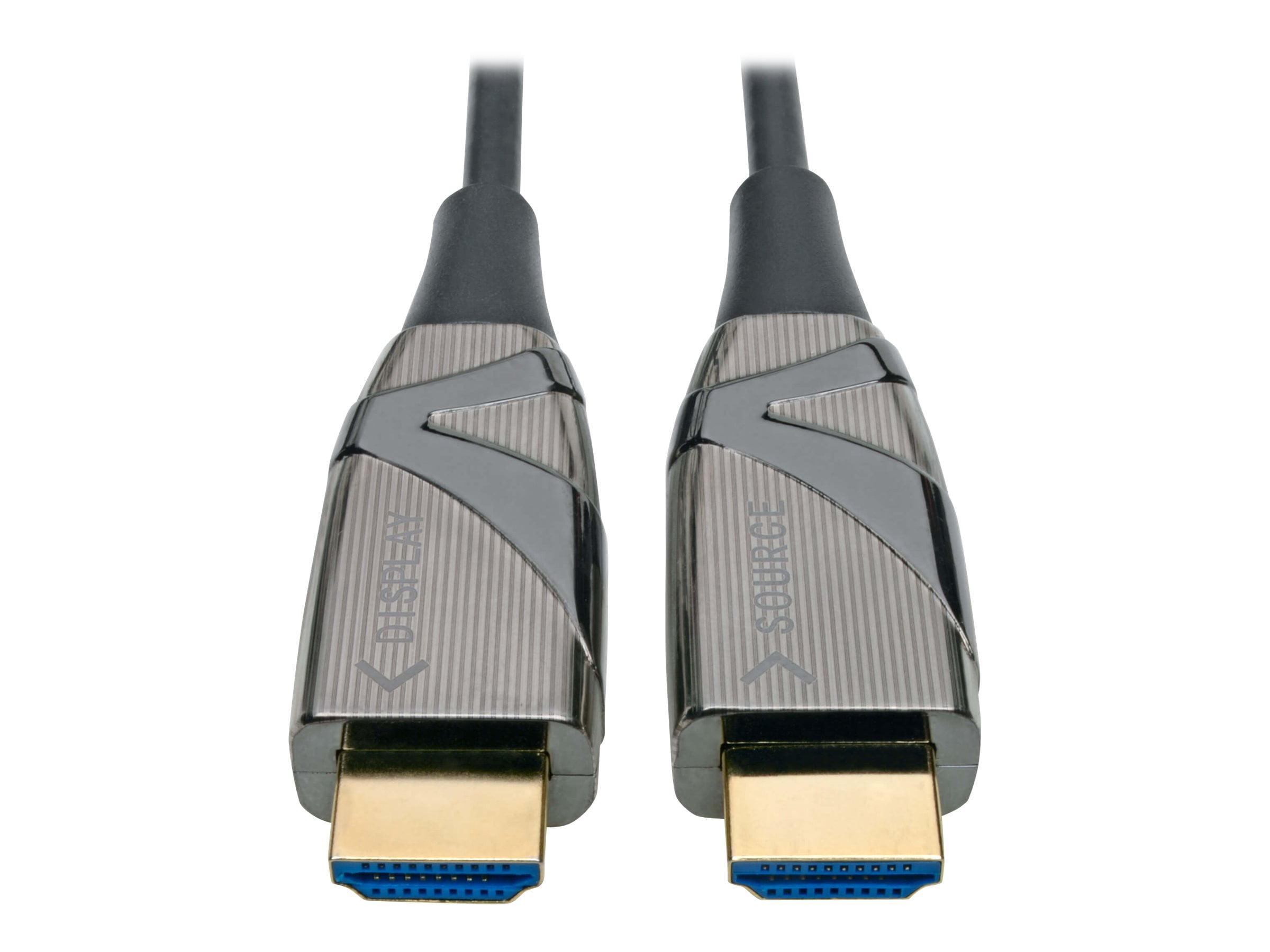 Tripp Lite High-Speed HDMI Cable HDMI 2.0 Fiber AOC 4K @ 60Hz Black M/M ...