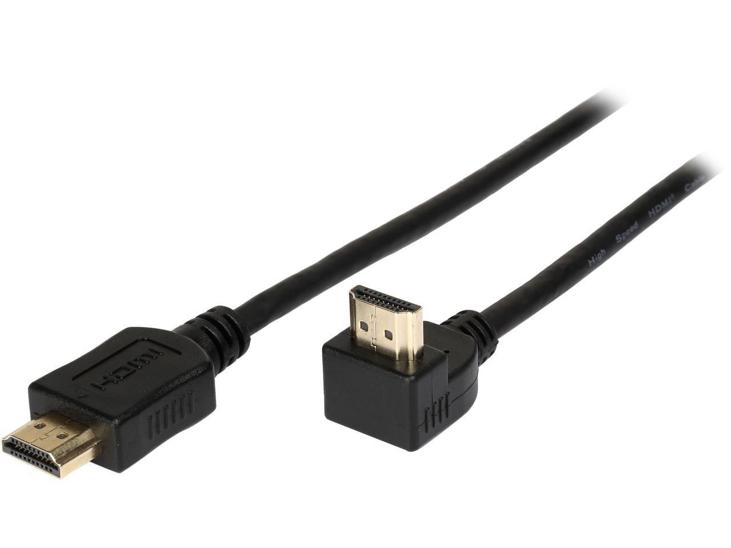 Tripp Lite High Speed HDMI Cable with 1 Right Angle Connector, Ultra HD ...