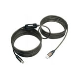 Tripp Lite High-Speed USB 2.0 A/B Active Device Cable, 25', U042-025 ...