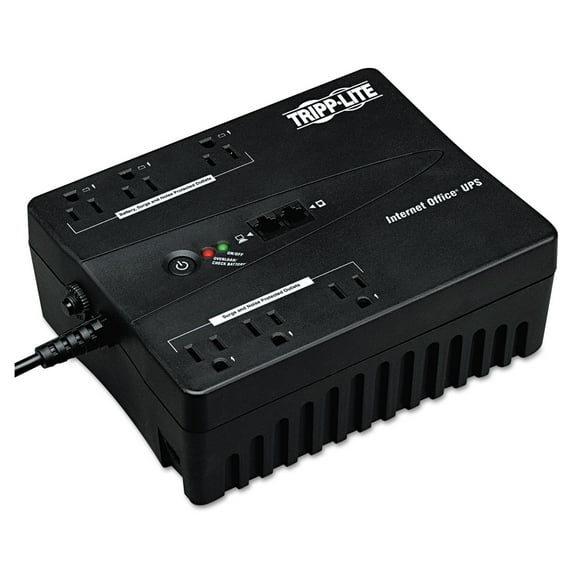 Tripp Lite UPS 350VA Surge Protector, Battery Back Up for PC Monitor ...
