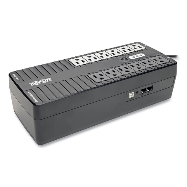 Tripp Lite 900VA 480W 120V 12-Outlet UPS Desktop Battery Back Up ...