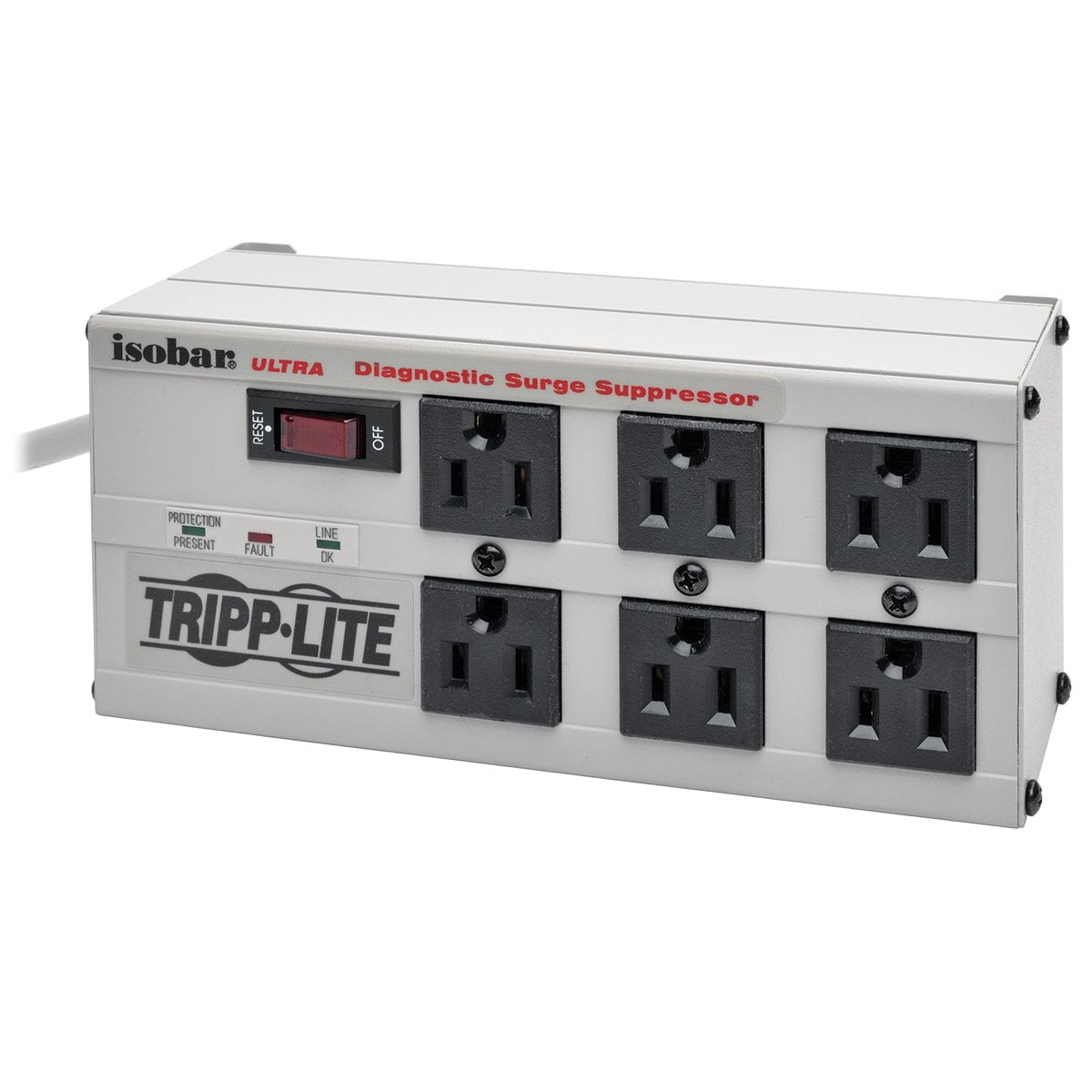 Tripp Lite ISOBAR6Ultra Isobar 6 Outlet Surge Protector Power Strip ...