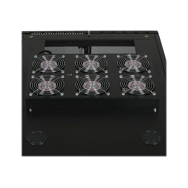 RACK ENCLOSURE ROOF FAN PANEL SERVER CABINET 6 208-240V FANS - Walmart ...