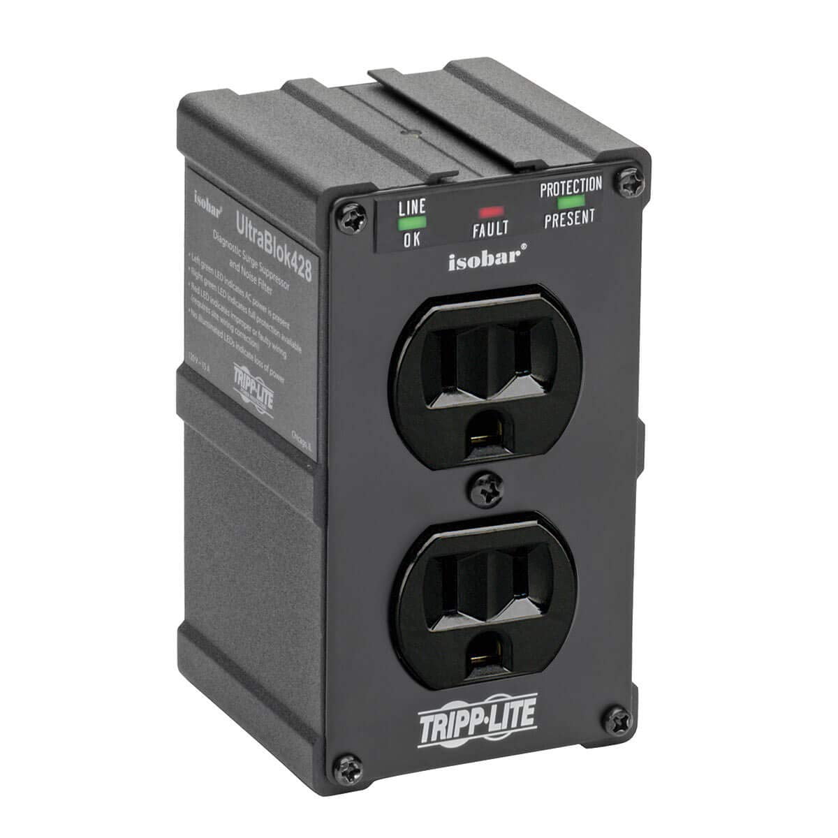 Tripp Lite Isobar Surge Protector Power Strip, Lifetime Limited ...