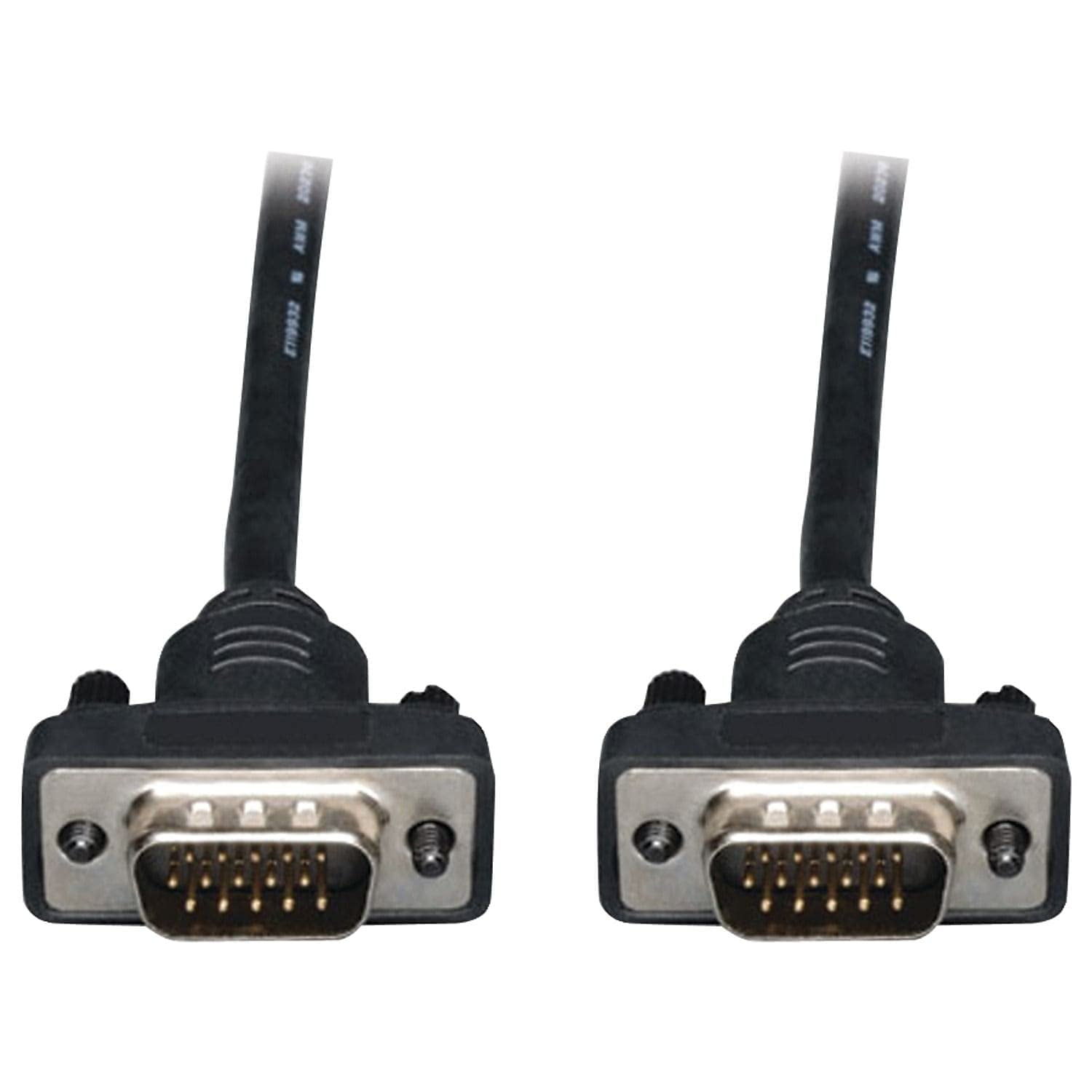 Tripp Lite Low Profile VGA Coax Monitor Cable High Resolution cable ...