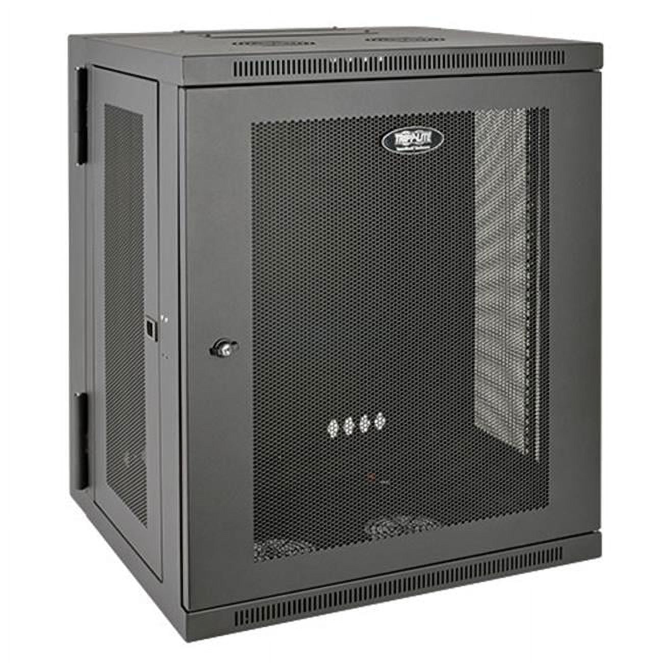 Tripp Lite Low Profile Wall Mount Rack Enclosure Cabinet - Black ...