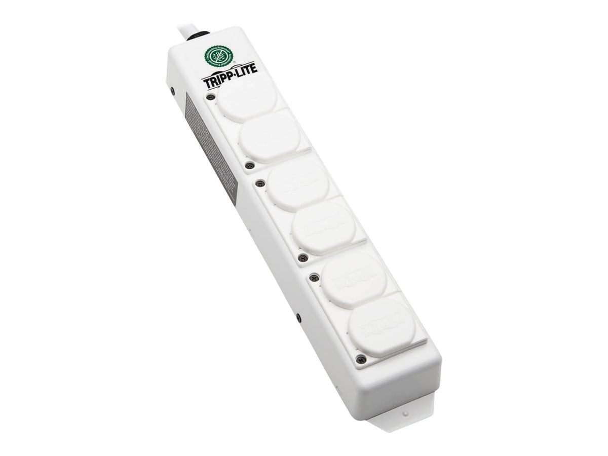 Tripp Lite Safe-IT UL 2930 Medical-Grade 6 Outlet Power Strip 6ft Cord ...