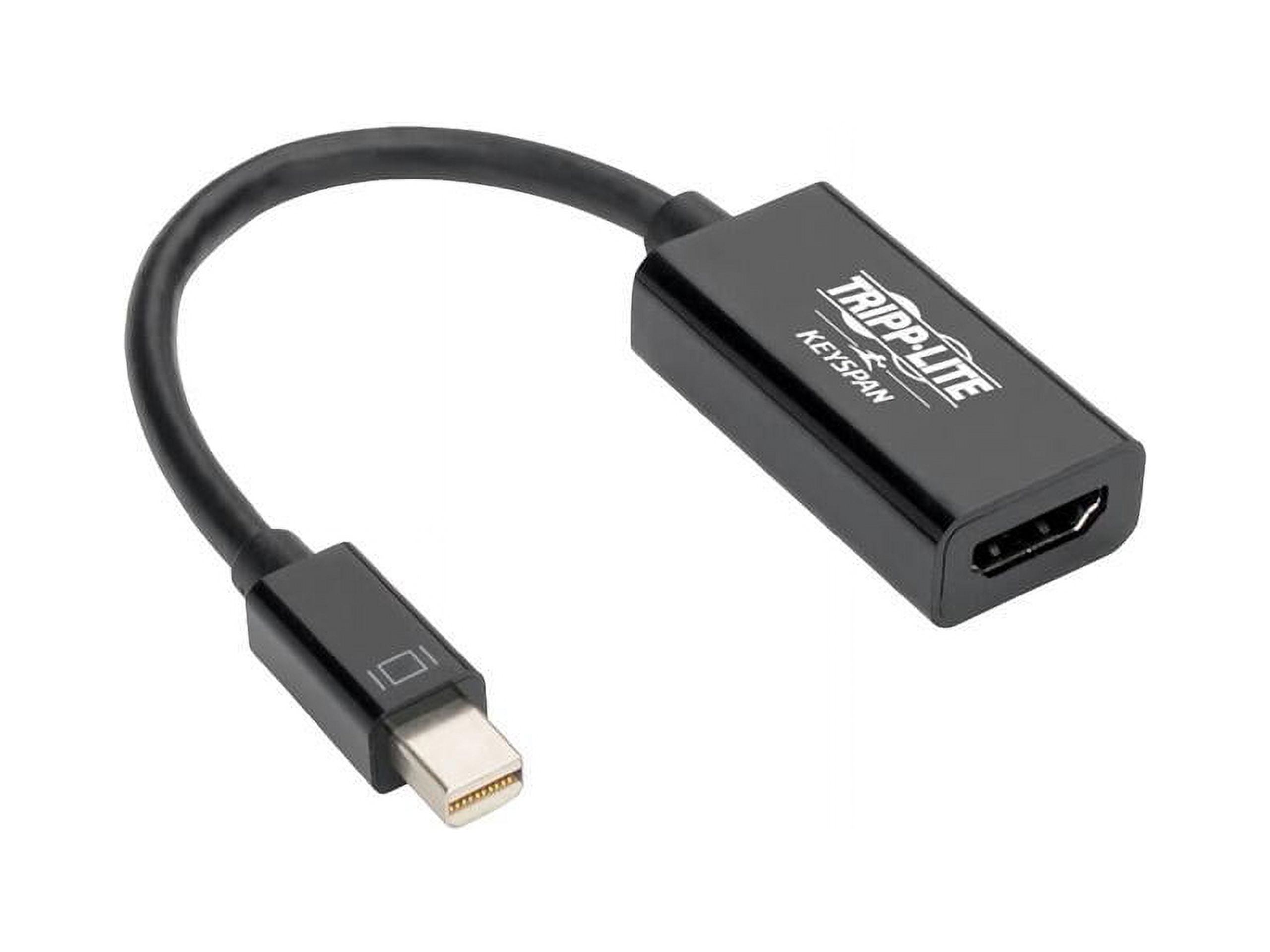 Tripp Lite Mini DisplayPort 1.2 to HDMI Adapter Active mDP to HDMI M/F ...