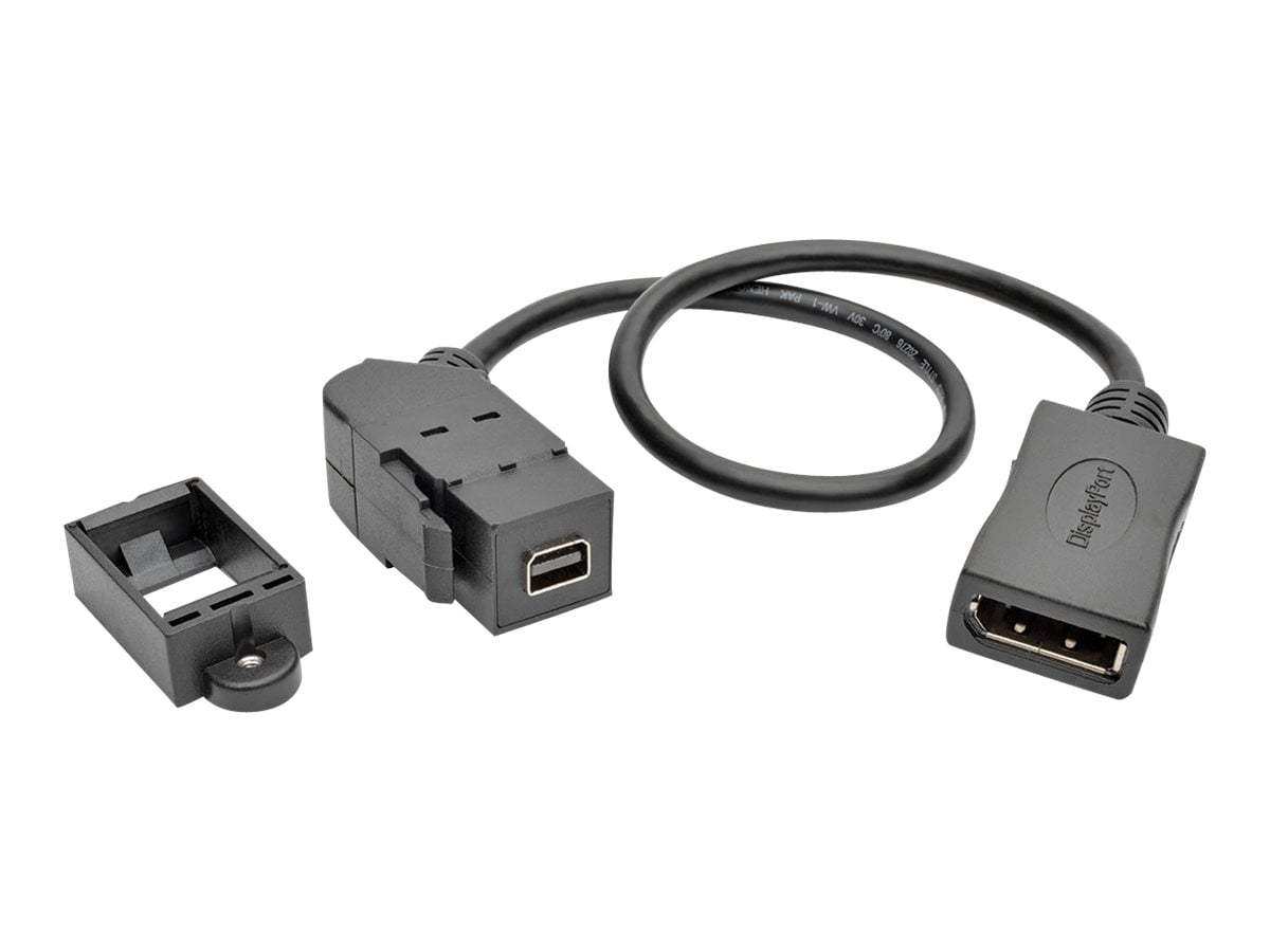 Tripp Lite Mini DisplayPort To Displayport Keystone Panel Mount Coupler ...