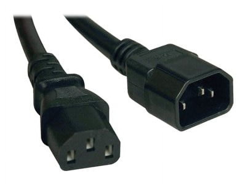 Tripp Lite Model P004-006 6 ft. AC Power Extension Cord, IEC-320-C14 to ...
