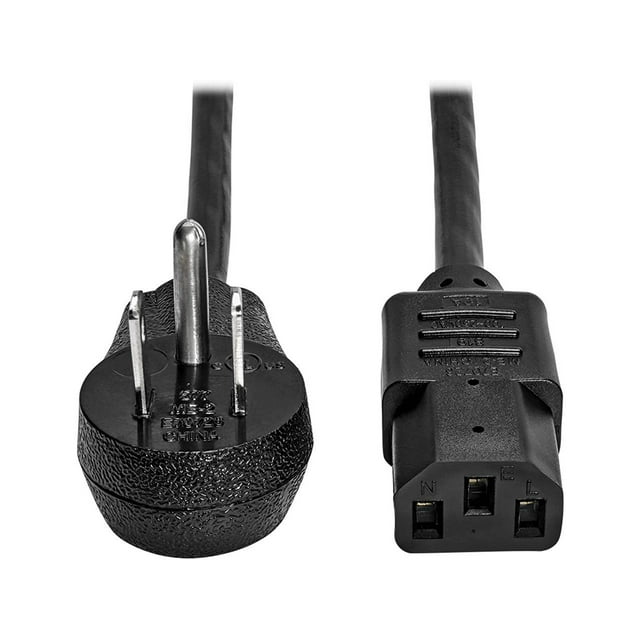 Tripp Lite Model P006-003-15D 3 ft. Desktop Computer AC Power Cord ...