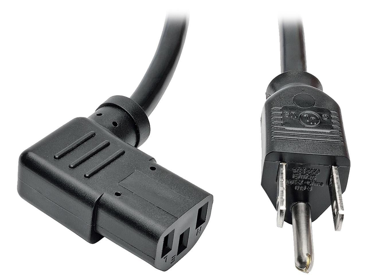 Tripp Lite Model P006-010-13RA 10 ft. Standard Computer Power Cord, 10A ...