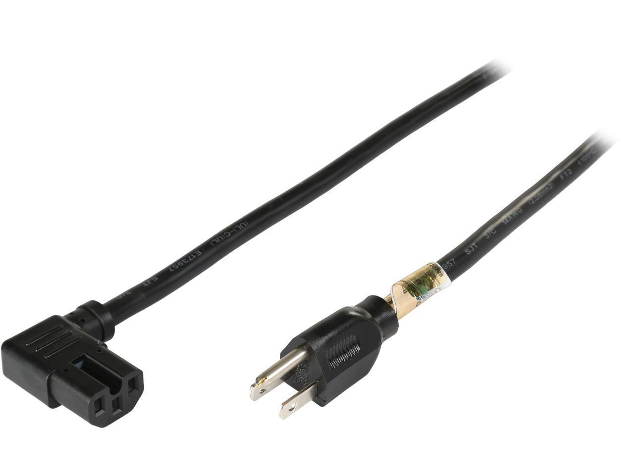 Tripp Lite Model P019-008-C15RA 8 ft. Heavy-Duty Power Cord, 15A, 14 ...