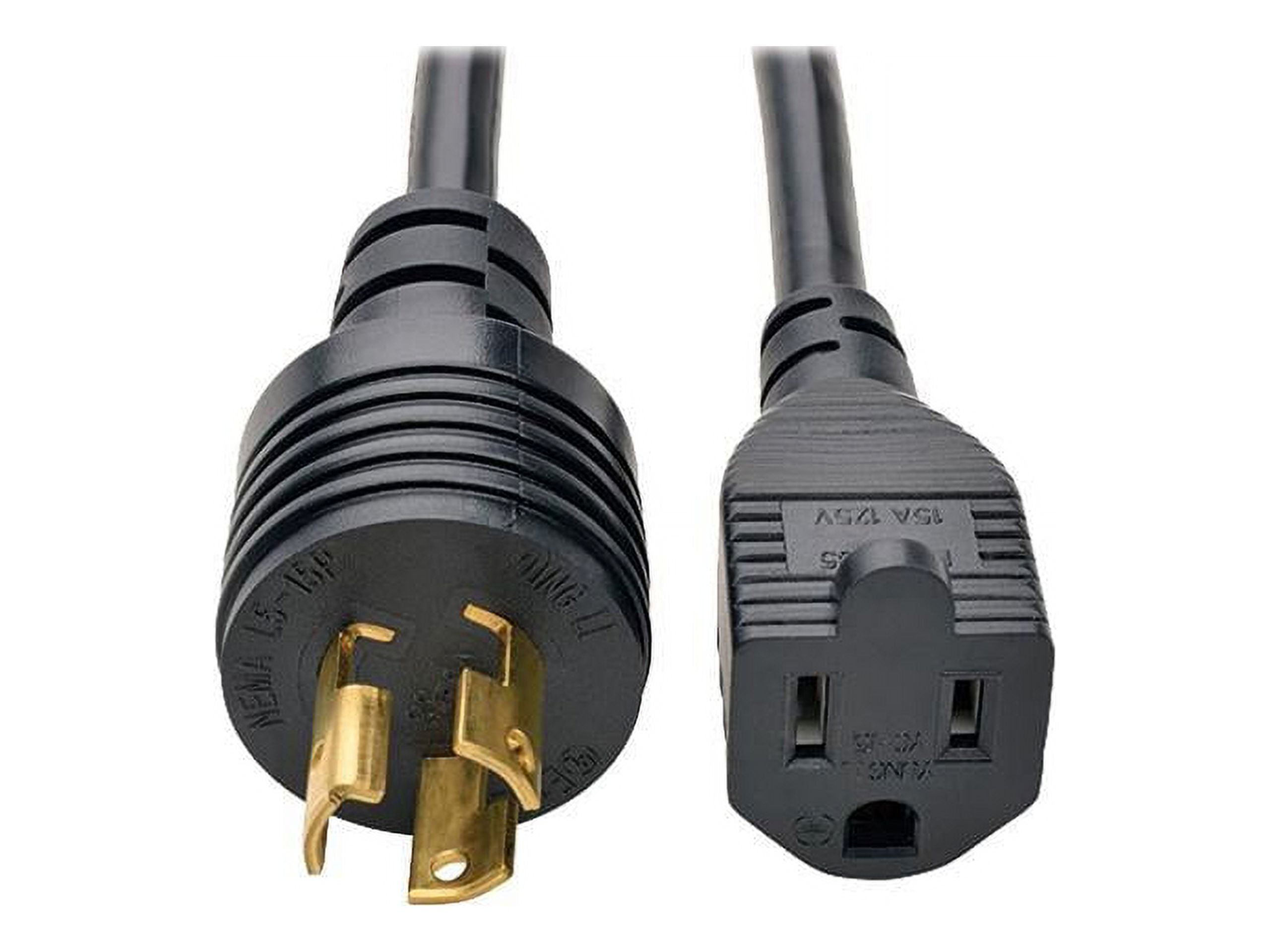 Tripp Lite Model P025-001 1 Foot Heavy-Duty Power Adapter Cord, 15A ...