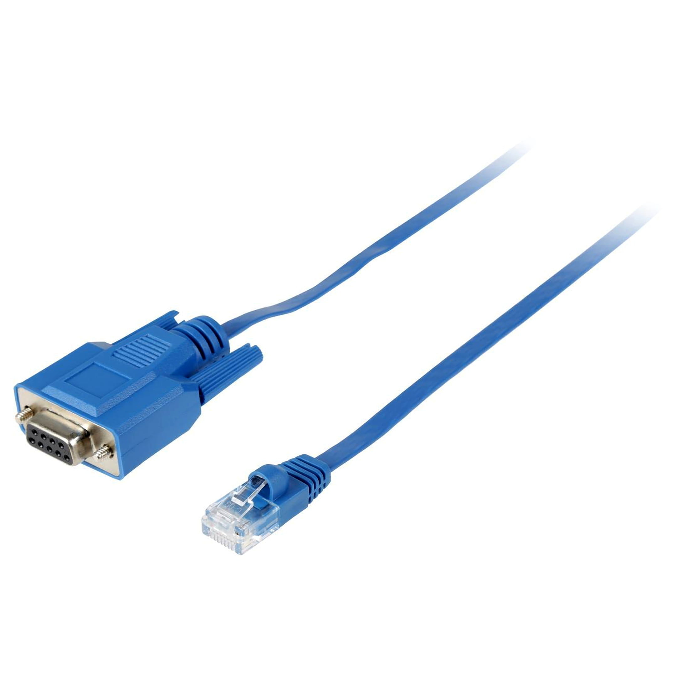 Tripp Lite 6ft RJ45 to DB9F Cisco Serial Console Port Rollover Cable ...