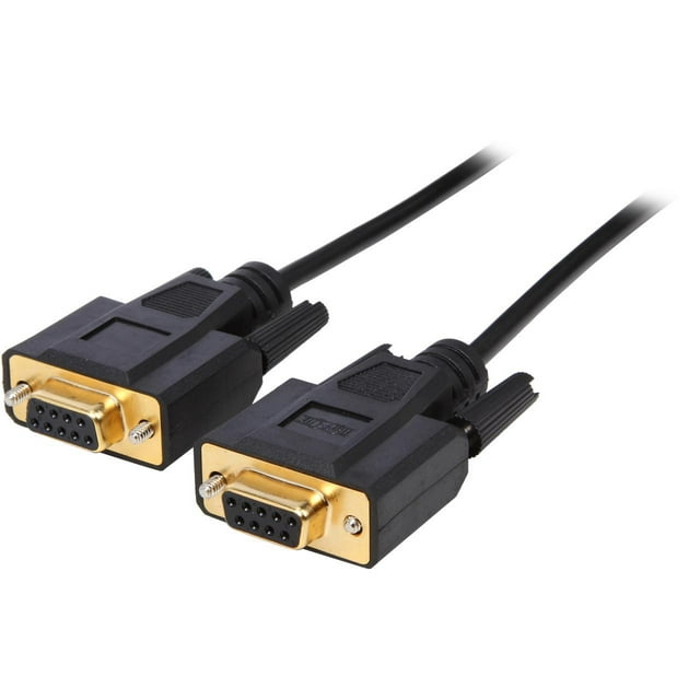 Tripp Lite Model P450-010 10 ft. Null Modem Gold Cable Female to Female ...