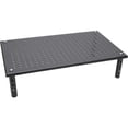 Tripp Lite Monitor Riser Stand Desktop Metal Height Adjustable Black ...