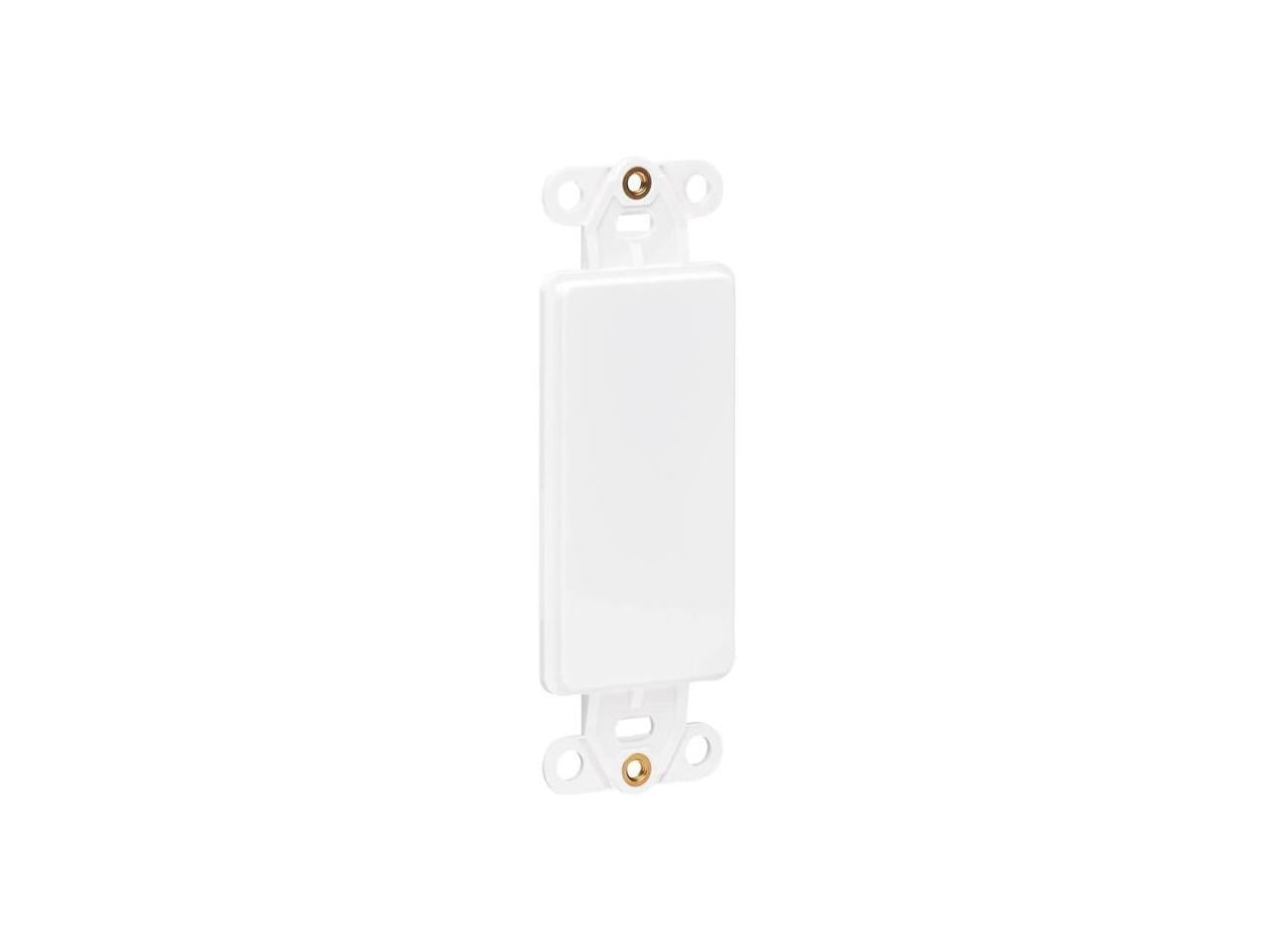Tripp Lite N042D-100V-WH Center Plate Insert, Decora Style - Vertical ...