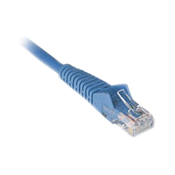 Tripp Lite N201-001-BL50BP Bulk Pack of 50 2-Ft. Cat6 Gigabit Snagless Molded Patch Cables ...
