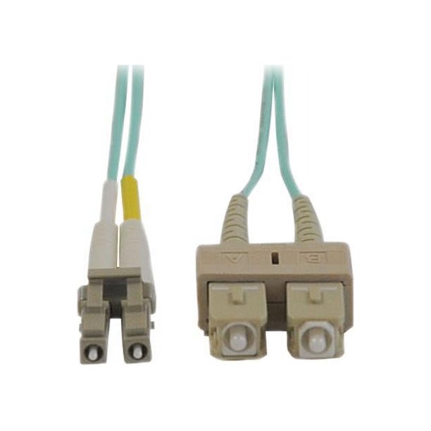 Tripp Lite N816-15M 50 ft. Aqua Duplex Fiber Patch Cable - Walmart ...