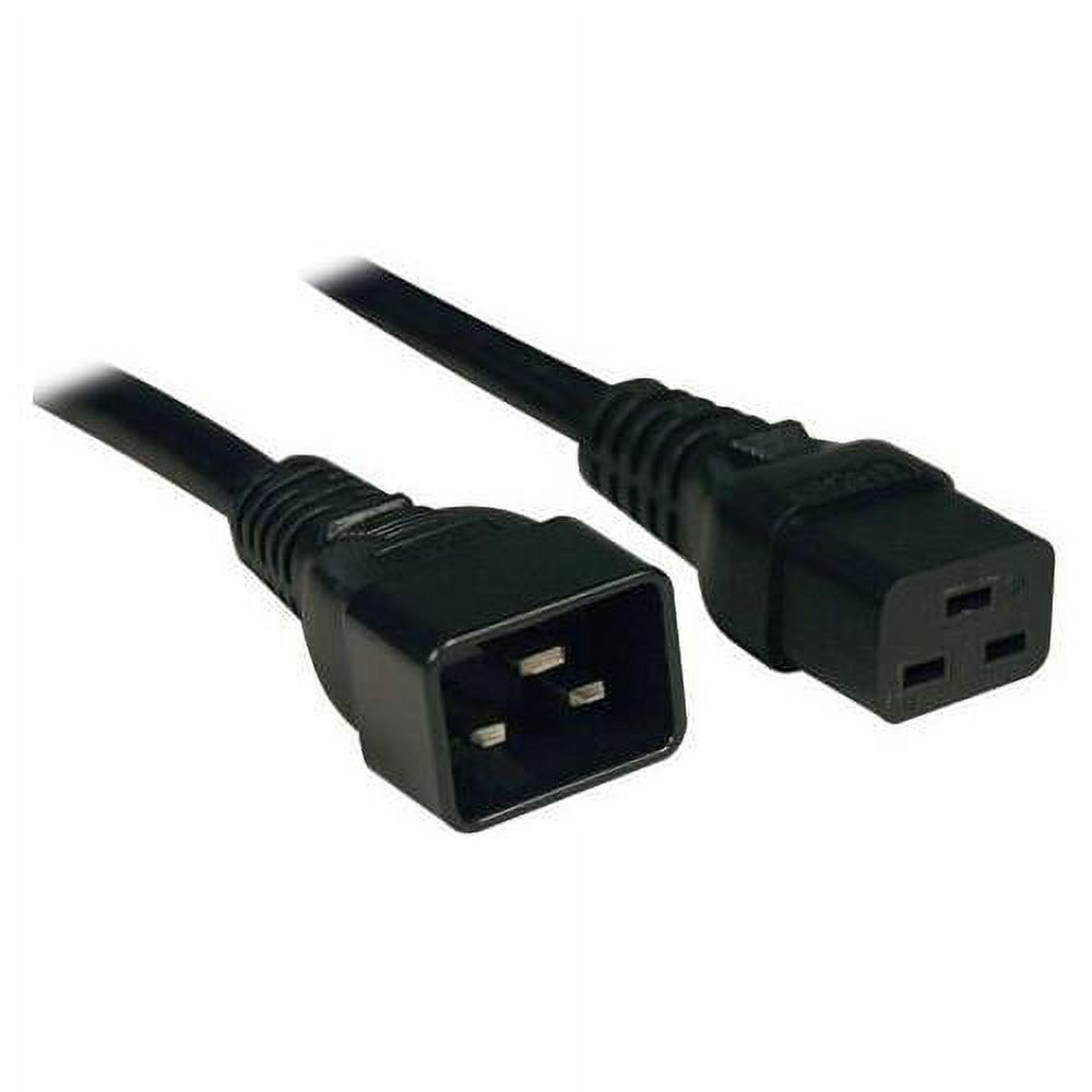 Tripp Lite P036-010-15A Black 10ft Heavy Duty Power Extension Cord 15A ...