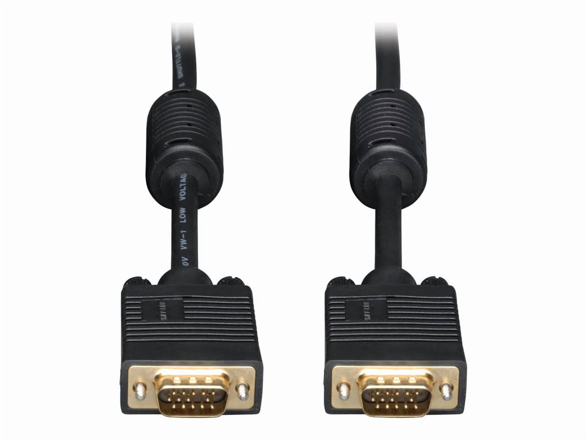 Tripp Lite 100ft VGA SVGA Coax Monitor Cable High Resolution HD15 M/M ...