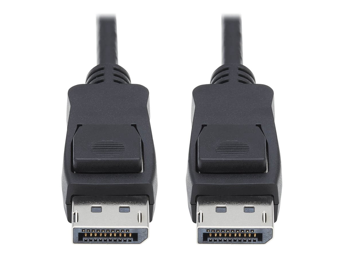 Tripp Lite Displayport 1.4 Latching Connectors 8k M/m Cable Black P580 ...