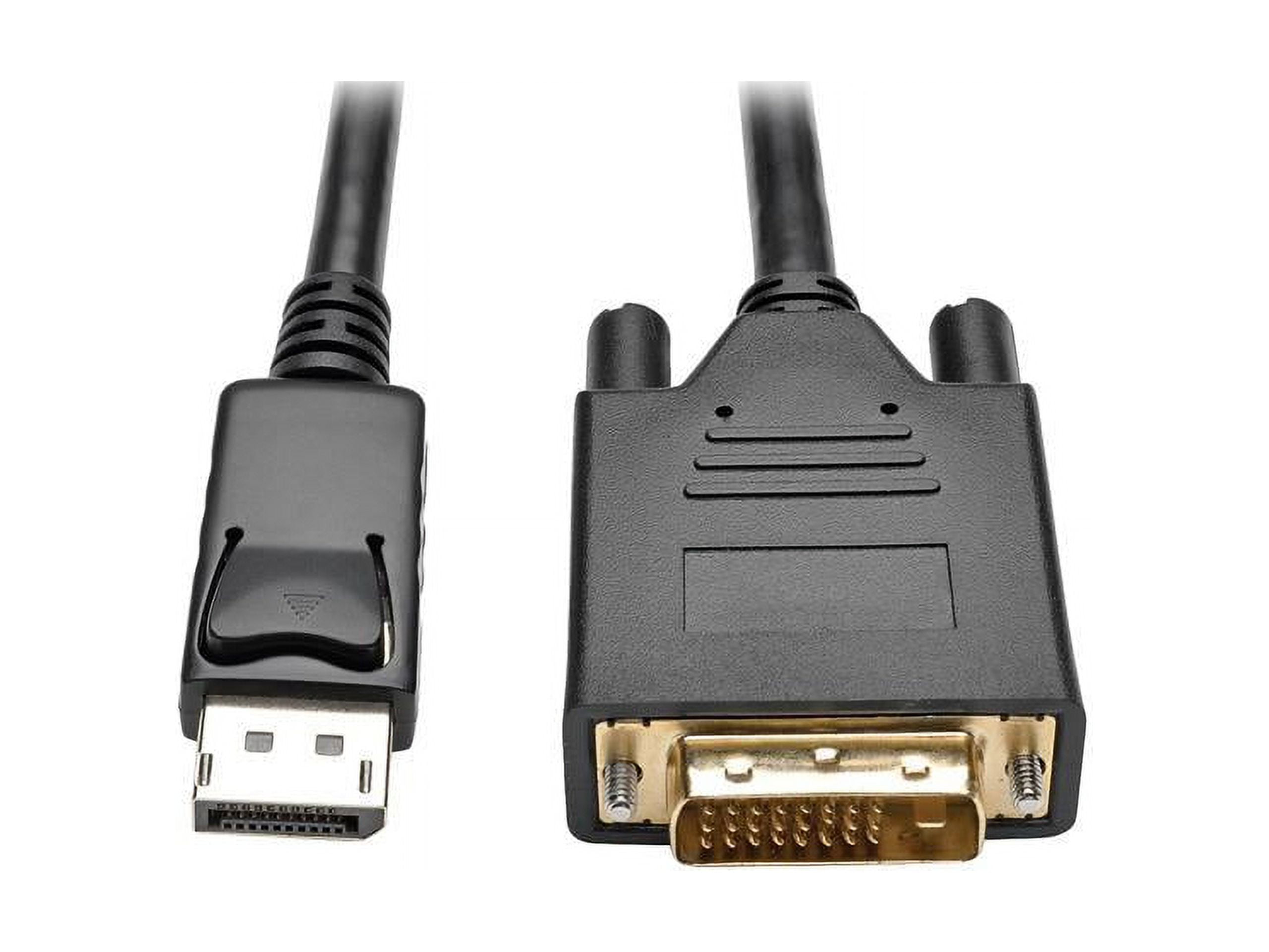 Tripp Lite P581-003-VGA-V2 3 ft. Black Connector A: DISPLAYPORT (MALE) Connector B: HD15 (MALE ...