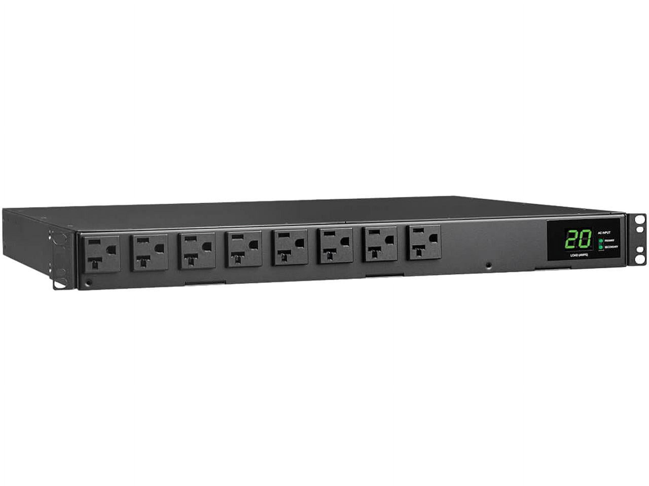 Tripp Lite PDU ATS / Metered 120V 1.92kW 20A 16 5-15/20R Dual L5-20P ...