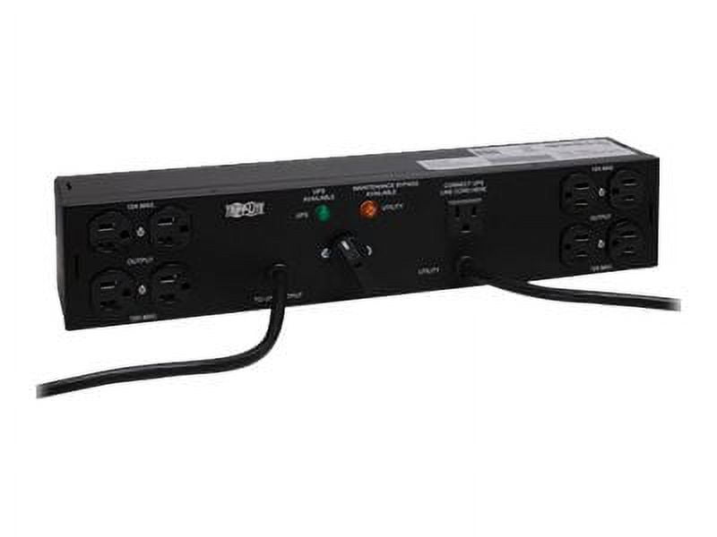 Tripp Lite PDU Dual Source Hot Swap 100-127V 12A 8 5-15R Horizontal ...