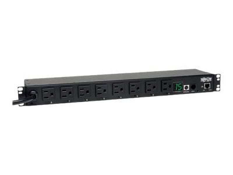 Tripp Lite PDU Switched 120V 15A 5-15R 8 Outlet 5-15P Horizontal 1URM ...