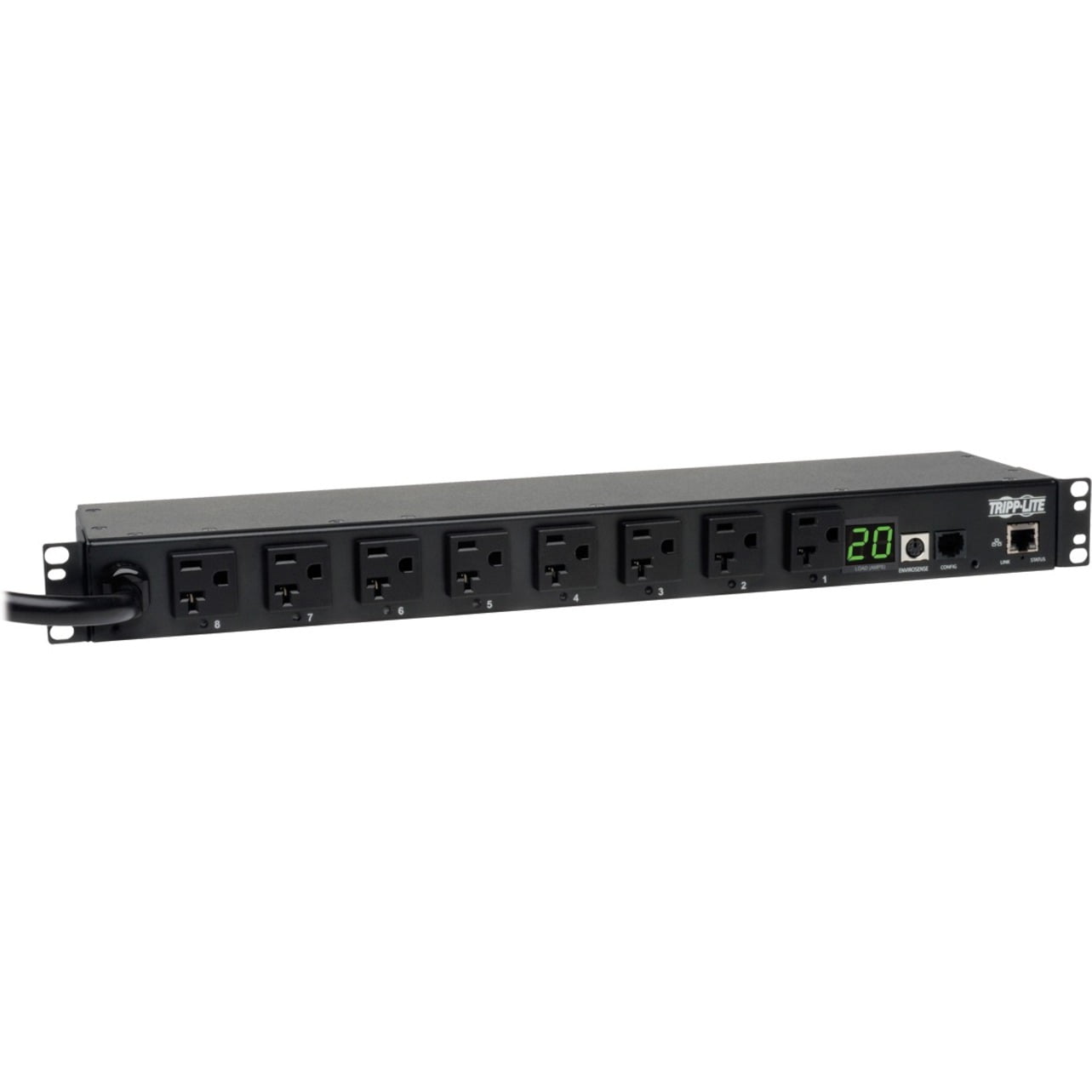 Tripp Lite PDU Switched 120V 20A 5-15/20R 8 Outlet L5-20P Horizontal ...