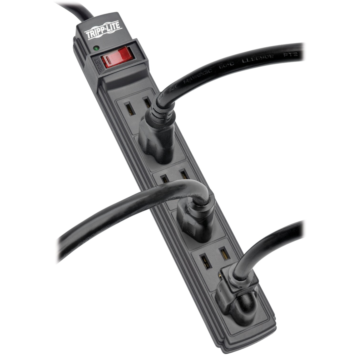 Tripp Lite PS66B Power It! 6-Outlet Power Strip, 6ft Cord - Walmart.com