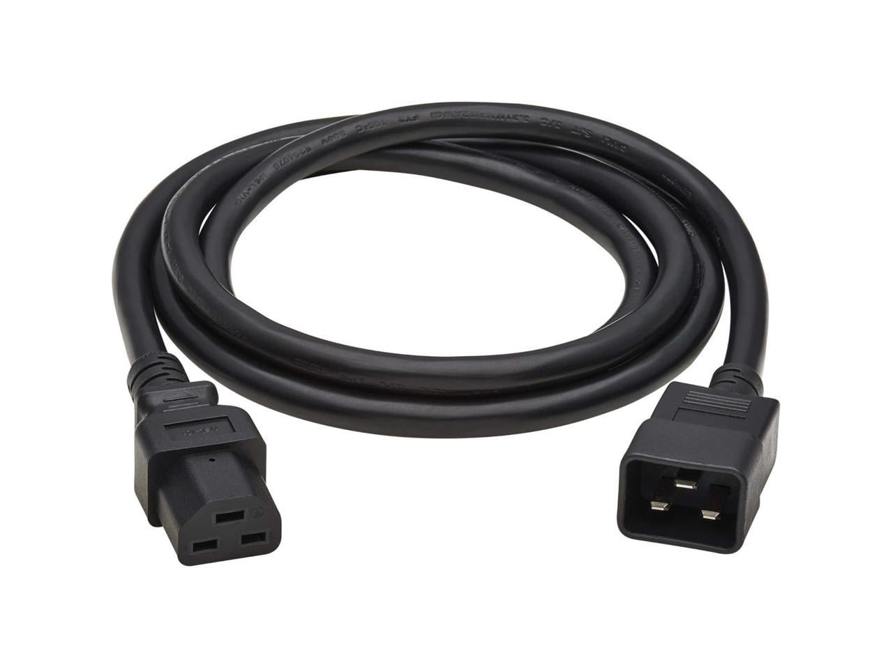 Tripp Lite Power Cord, C20 to C21 - Heavy-Duty, 20A, 250V, 12 AWG, 6 ft ...
