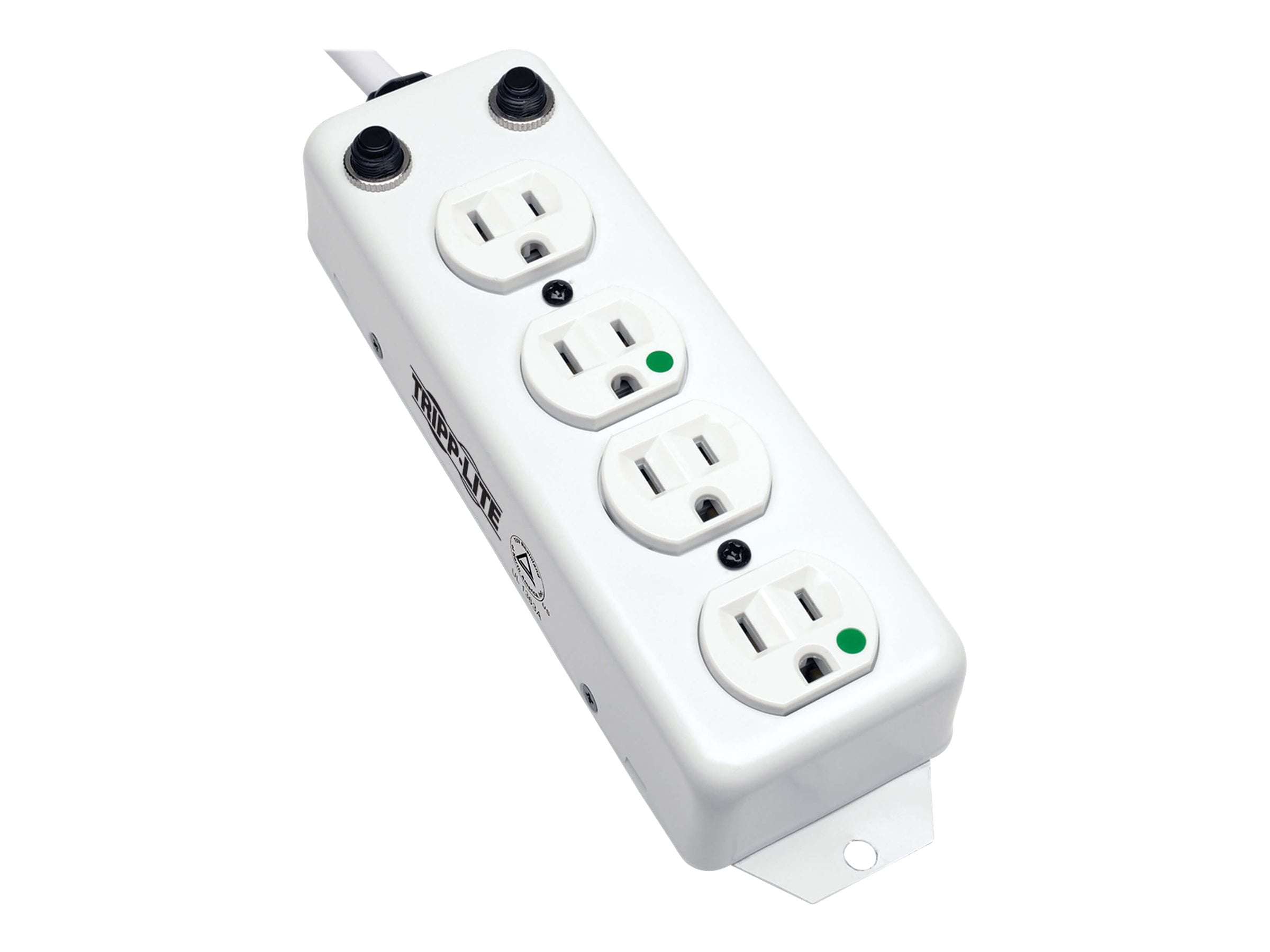 Tripp Lite Safe-IT Power Strip Medical Antimicrobial 120V 4 Outlet ...