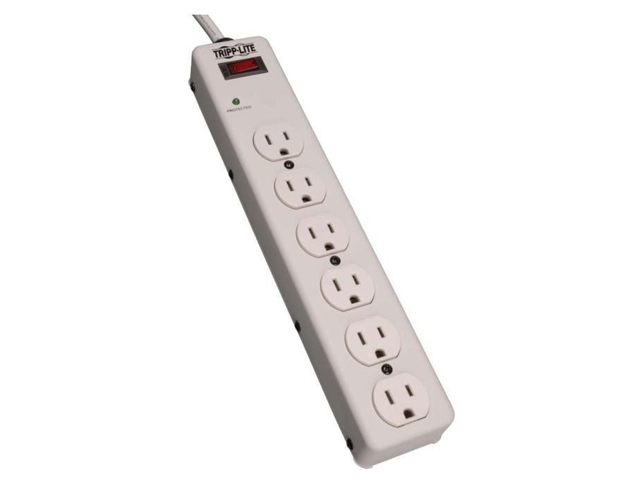 Tripp Lite Protect It! 6-Outlet Surge Protector w/ 6ft Cord, 900 Joules ...