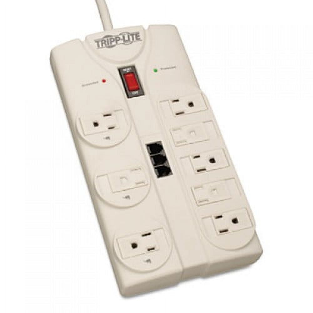 Tripp Lite Protect It! Computer Surge Protector, 8 Outlets, 8 ft. Cord ...