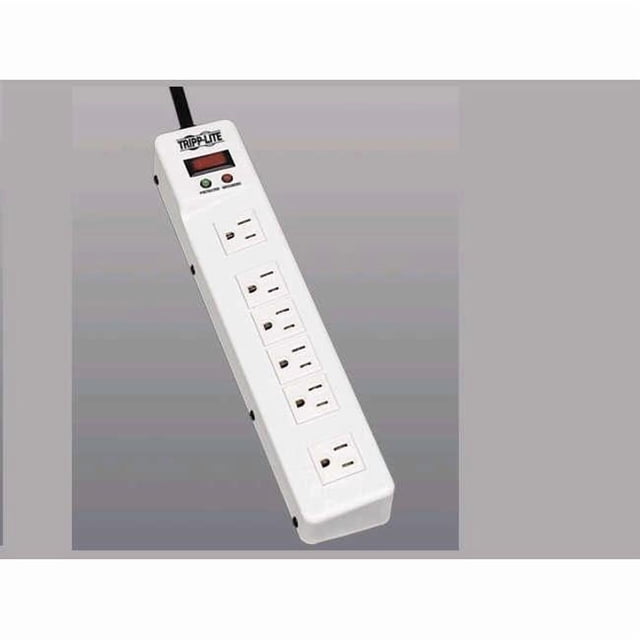 Tripp Lite Protect It! Surge Protector w/ 6 Right Angle Outlets, 1340 ...