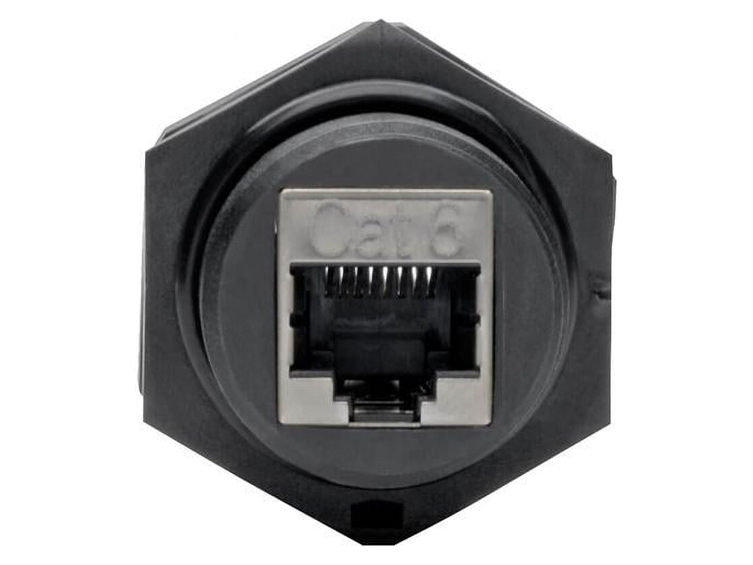 Tripp Lite RJ45 Bulkhead Coupler Cat5/Cat6 F/F Shielded Industrial Dust ...