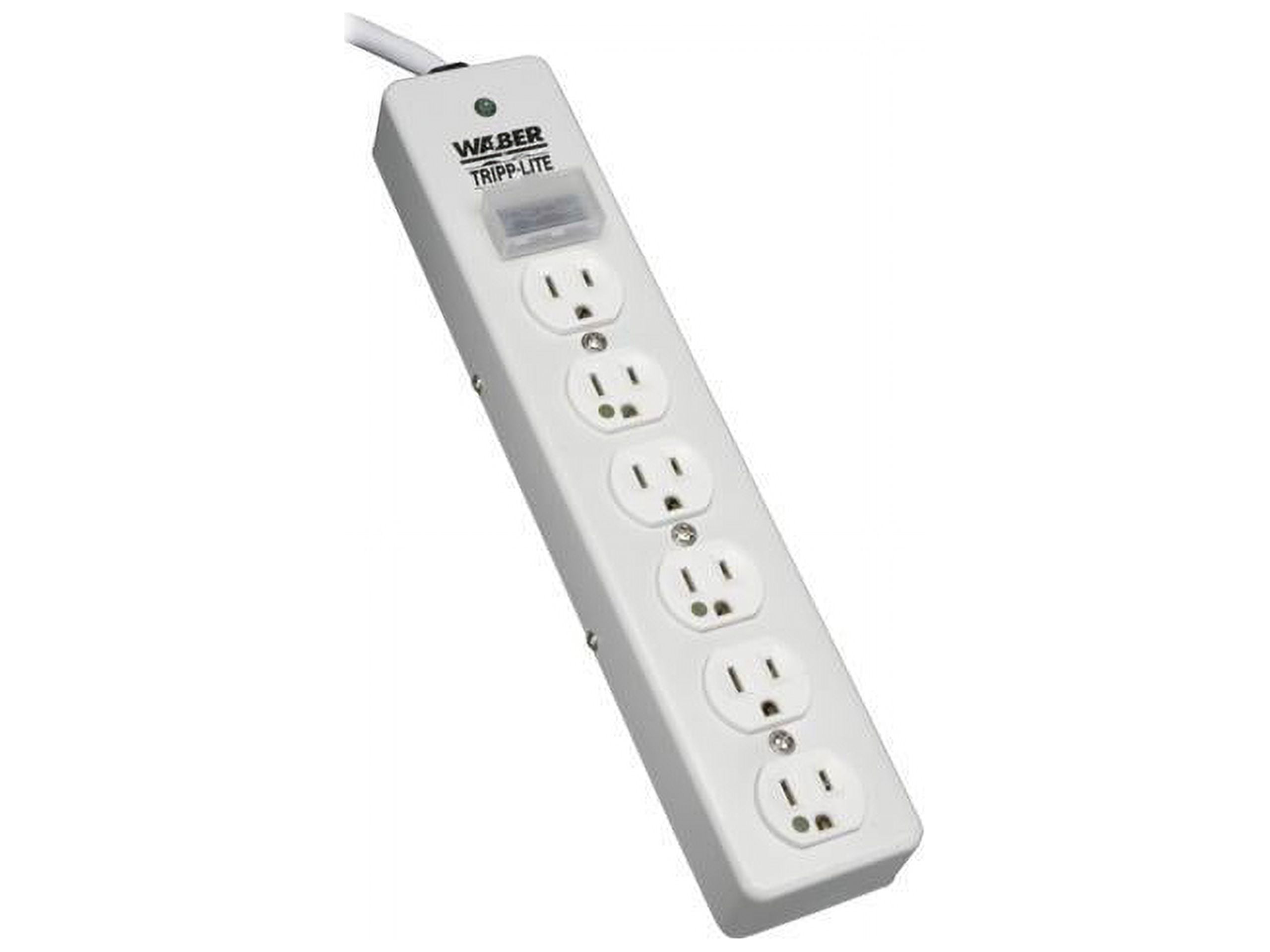 Tripp Lite SPS610HGRA UL1363 Hospital Grade Surge Protector with 6 ...