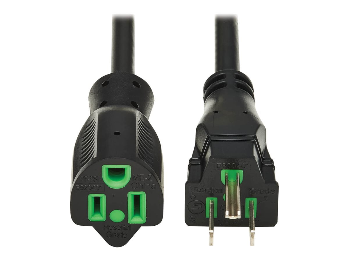 Tripp Lite Safe-IT Power Extension Cord (P022AB-010-HG) - Walmart.com