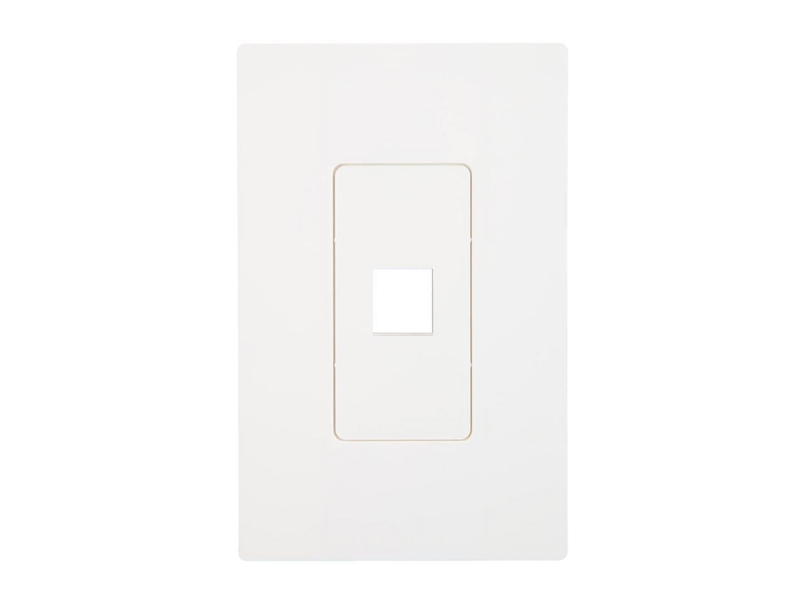 Tripp Lite Single-Gang 1-Port Universal Keystone Wall Plate, Cat5/6/6a ...